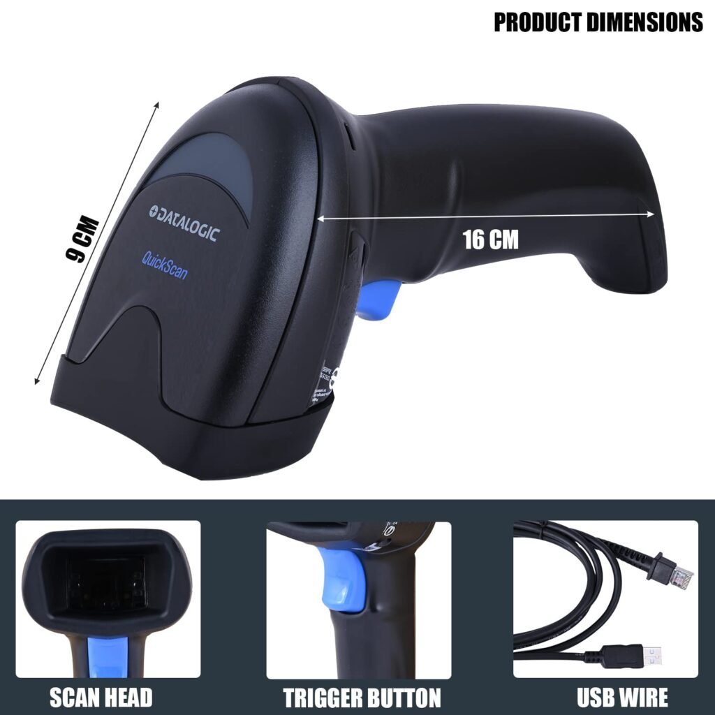 Datalogic QuickScan QBT2500 Handheld Scanner - Mynds
